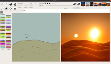 NVIDIA Research's GauGAN AI Art Demo Responds to Words | NVIDIA Blog
