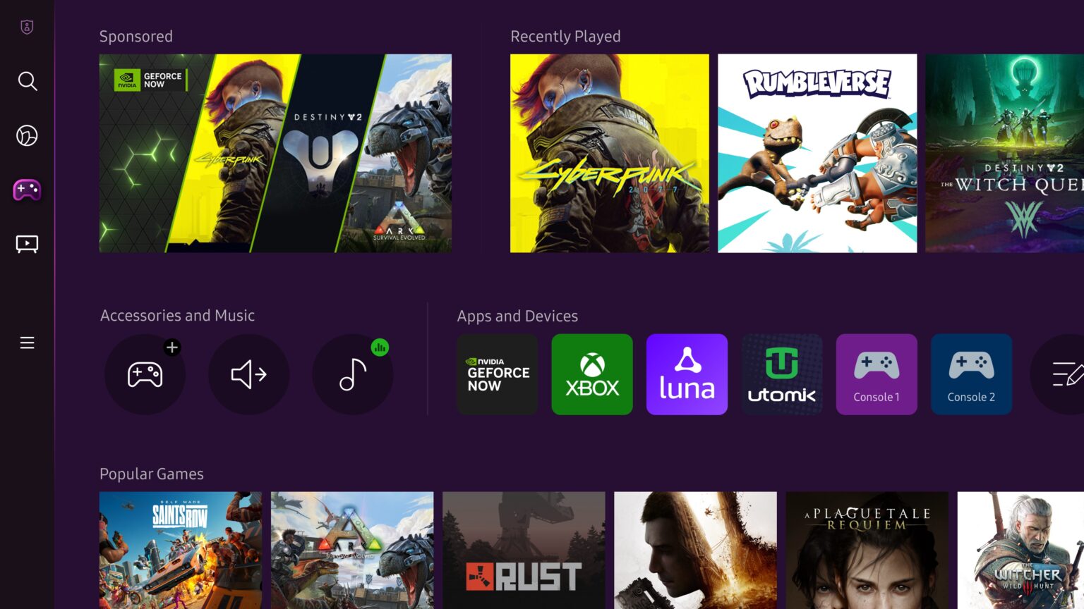 GFN Thursday: 4K Streaming on Samsung TVs | NVIDIA Blog