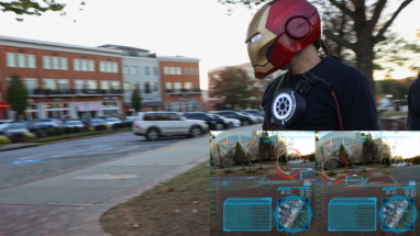 Software Developer Builds Fully Functional Superhero Helmet | NVIDIA Blog