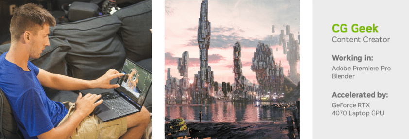 This Week ‘In the NVIDIA Studio’ CG Geek Makes VFX Look Easy | NVIDIA Blog