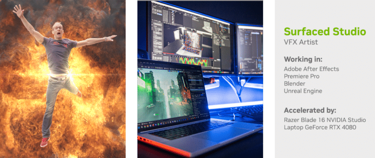 This Week ‘In The NVIDIA Studio’ VFX Star Surfaced Studio Creates ...