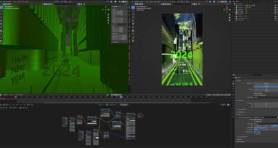 Ring in the New Year With a Futuristic-Themed City | NVIDIA Blog